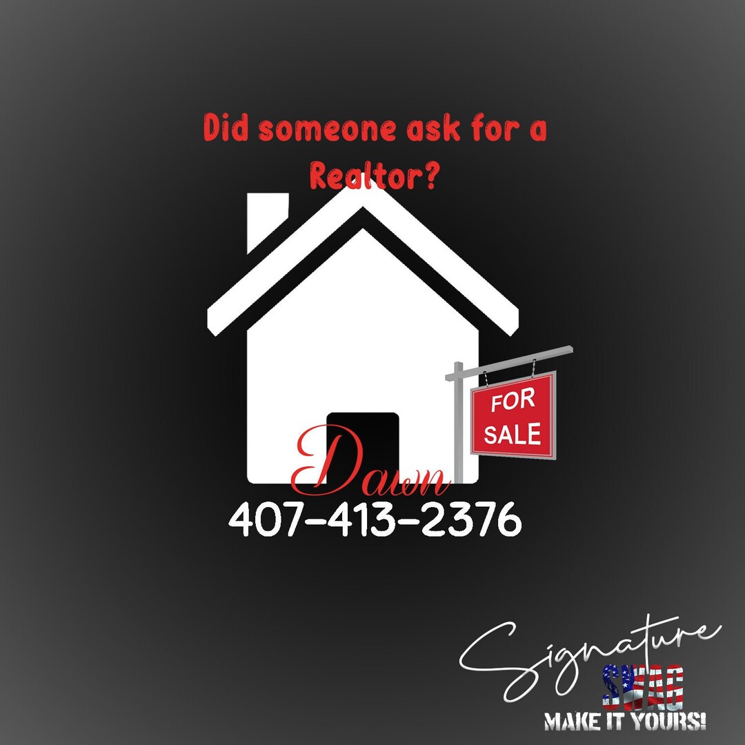 Personalized Realtor Car Decal - Etsy