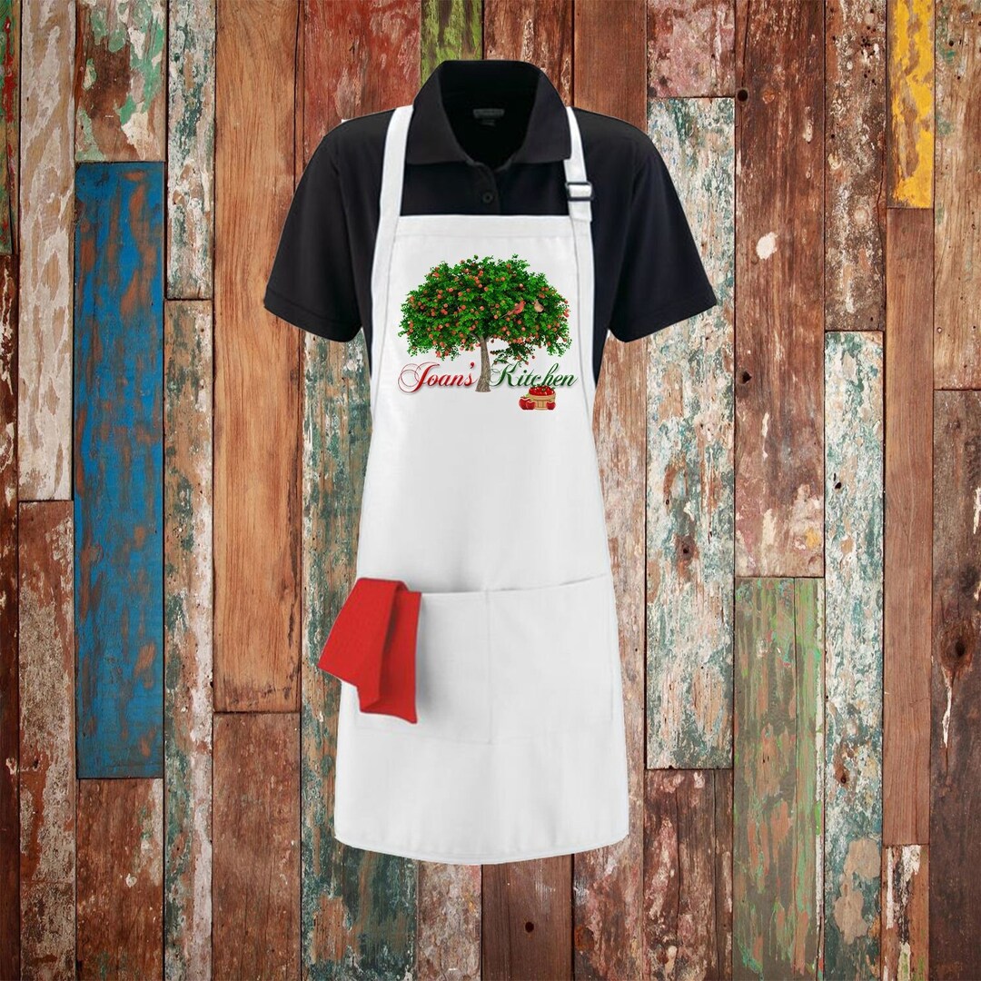 Personalized Falling From the Apple Tree Apron, Available in 2 Colors ...