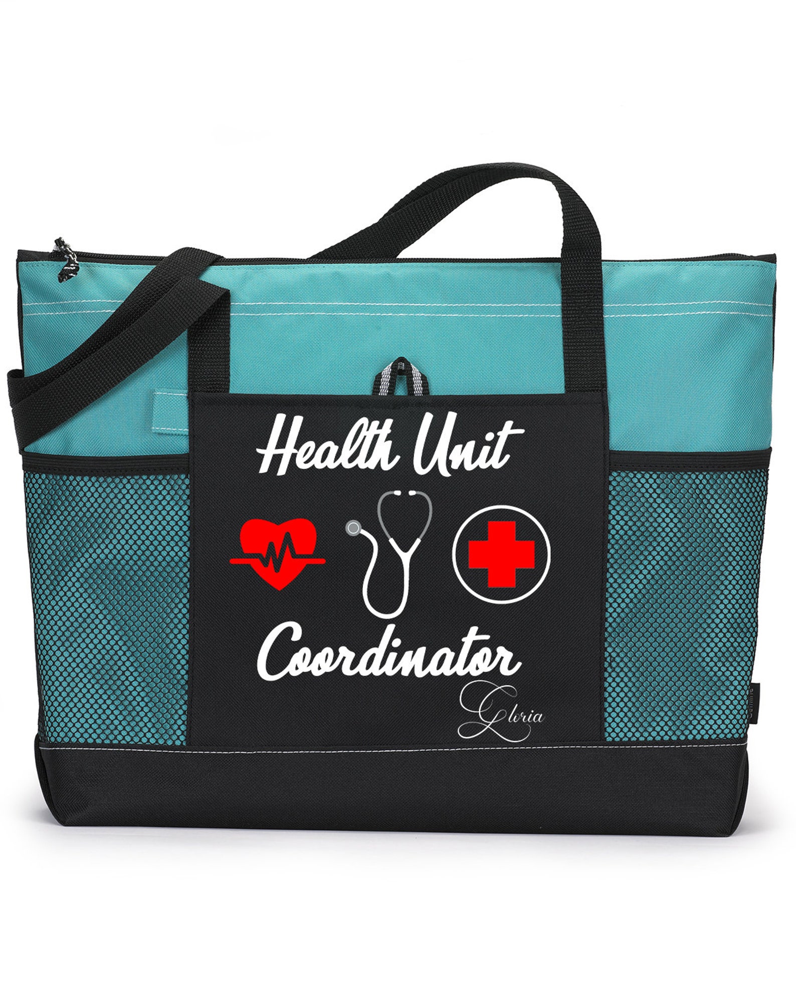 Personalized Health Unit Coordinator Tote Bag Available in 7 - Etsy