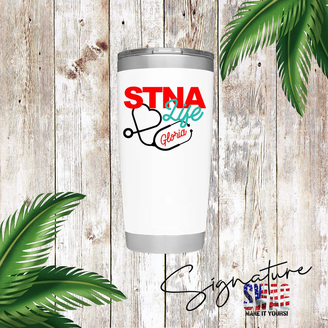 Personalized STNA Life 20 Oz Insulated Stainless Steel - Etsy