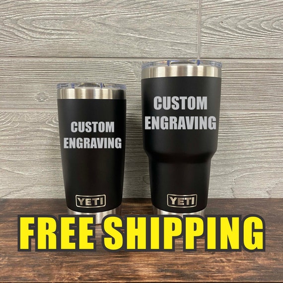 Custom Engraving Personalized Custom Engraved Tumbler Cup | Etsy