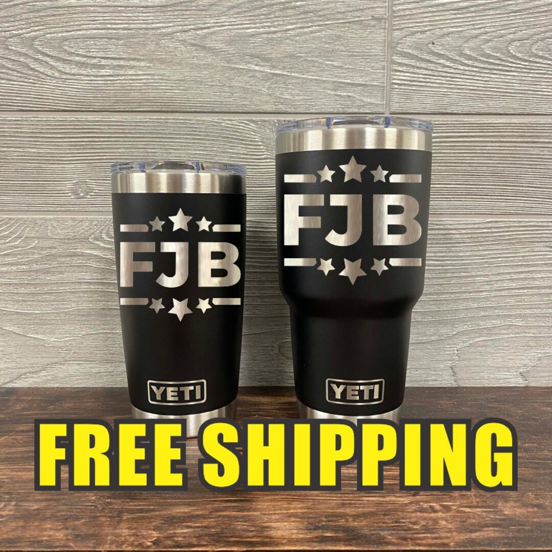 FJB Lets Go Brandon Personalized Custom Engraved Tumbler Cup - YETI ...