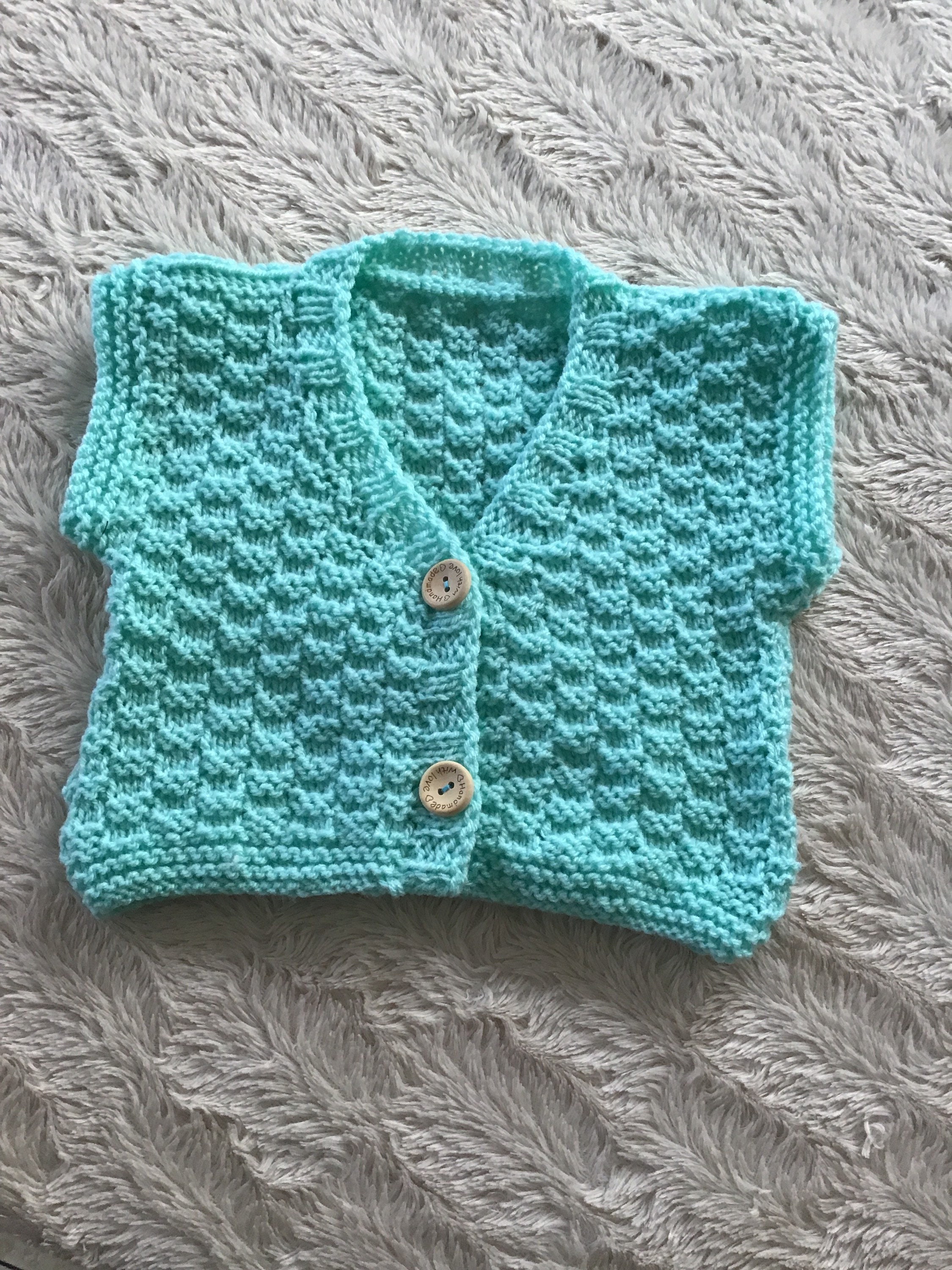 Girls Waistcoat 3 Months - Etsy