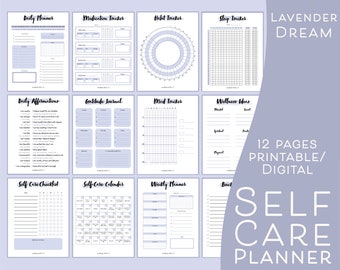 SELF CARE PLANNER, Self Care Wellness Journal, Self Care Planner, Sleep ...