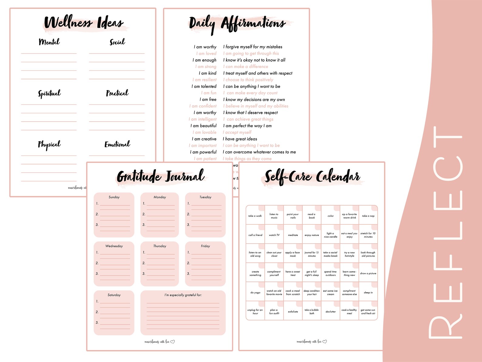SELF CARE PLANNER, Self Care Wellness Journal, Self Care Planner, Sleep ...
