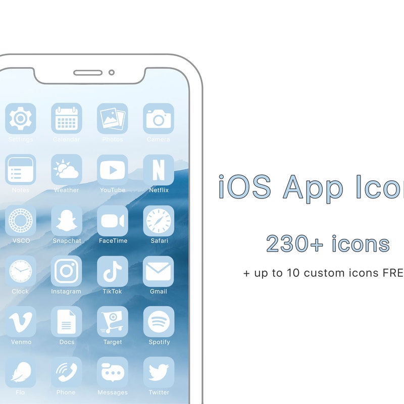 iPhone App Icons - Etsy