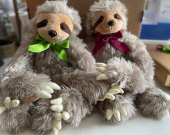 Speedy the Sloth 8 Weighted Cuddly Plush Toy Autism ADHD Anxiety - Etsy