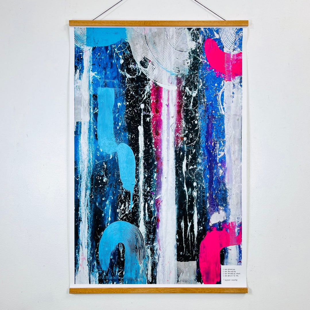 Meant to Be echo poem 24 X 36 Inch Gallery canvas / Poster Topher ...