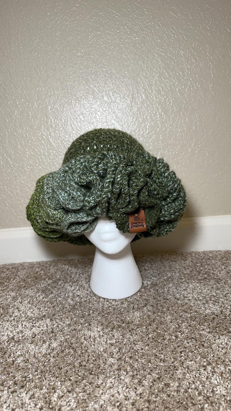 Maze Crochet Ruffle Hat - Etsy