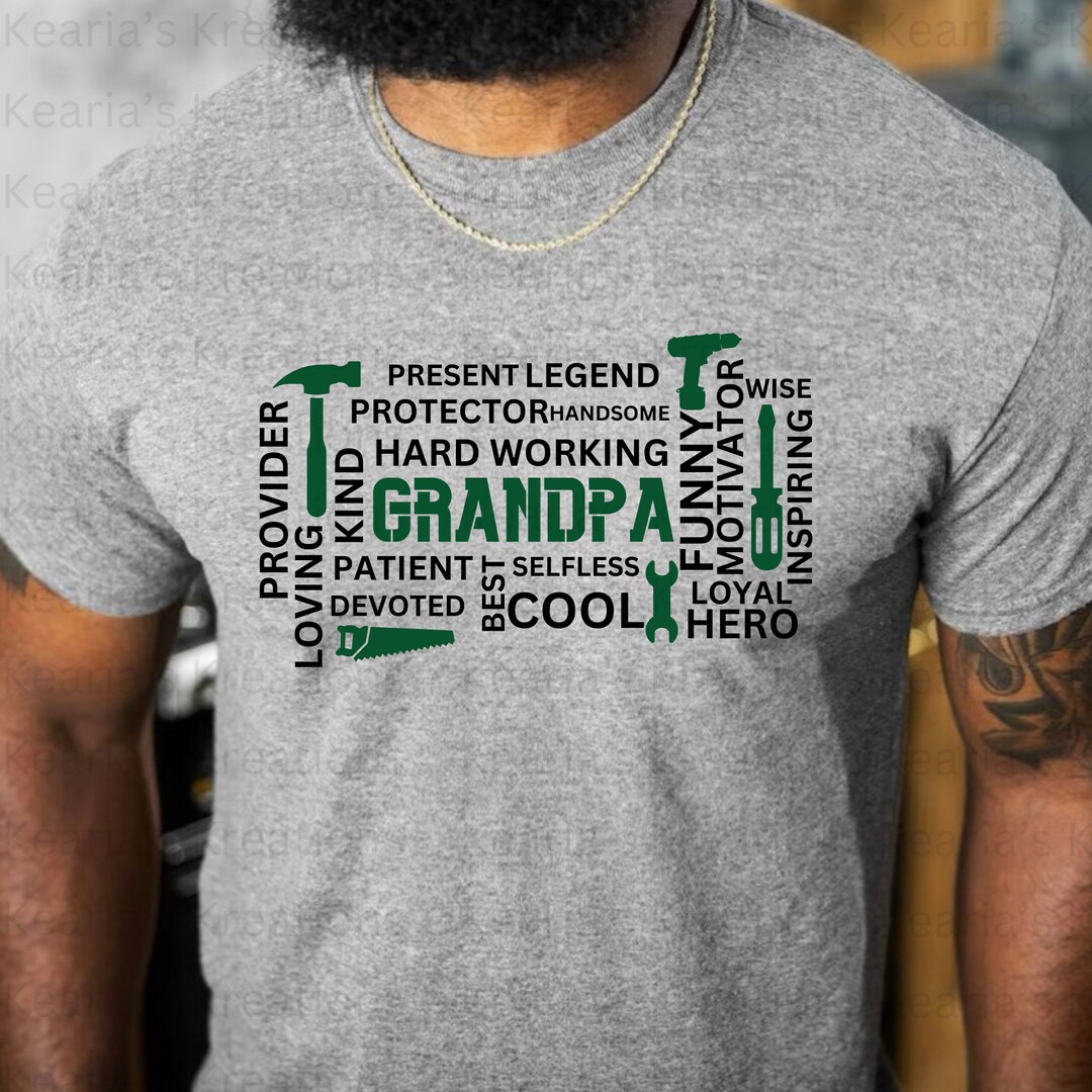 Grandpa Svg and Png File Cricut Cut File Silhouette Cut File Fathers ...