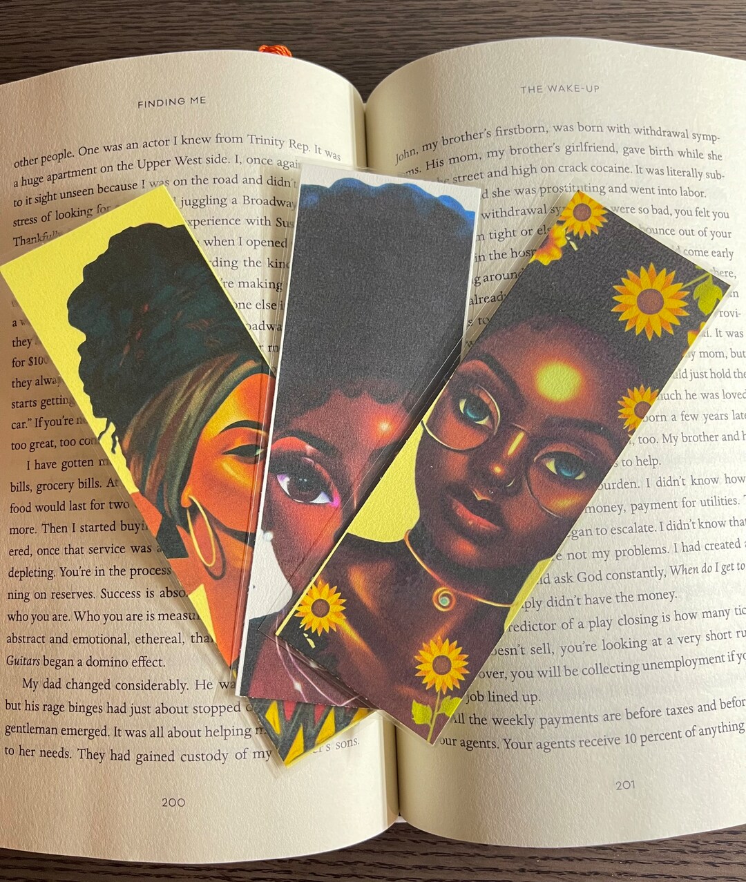 Bookmarks for Black Women Melanin Bookmarks African American Readers ...