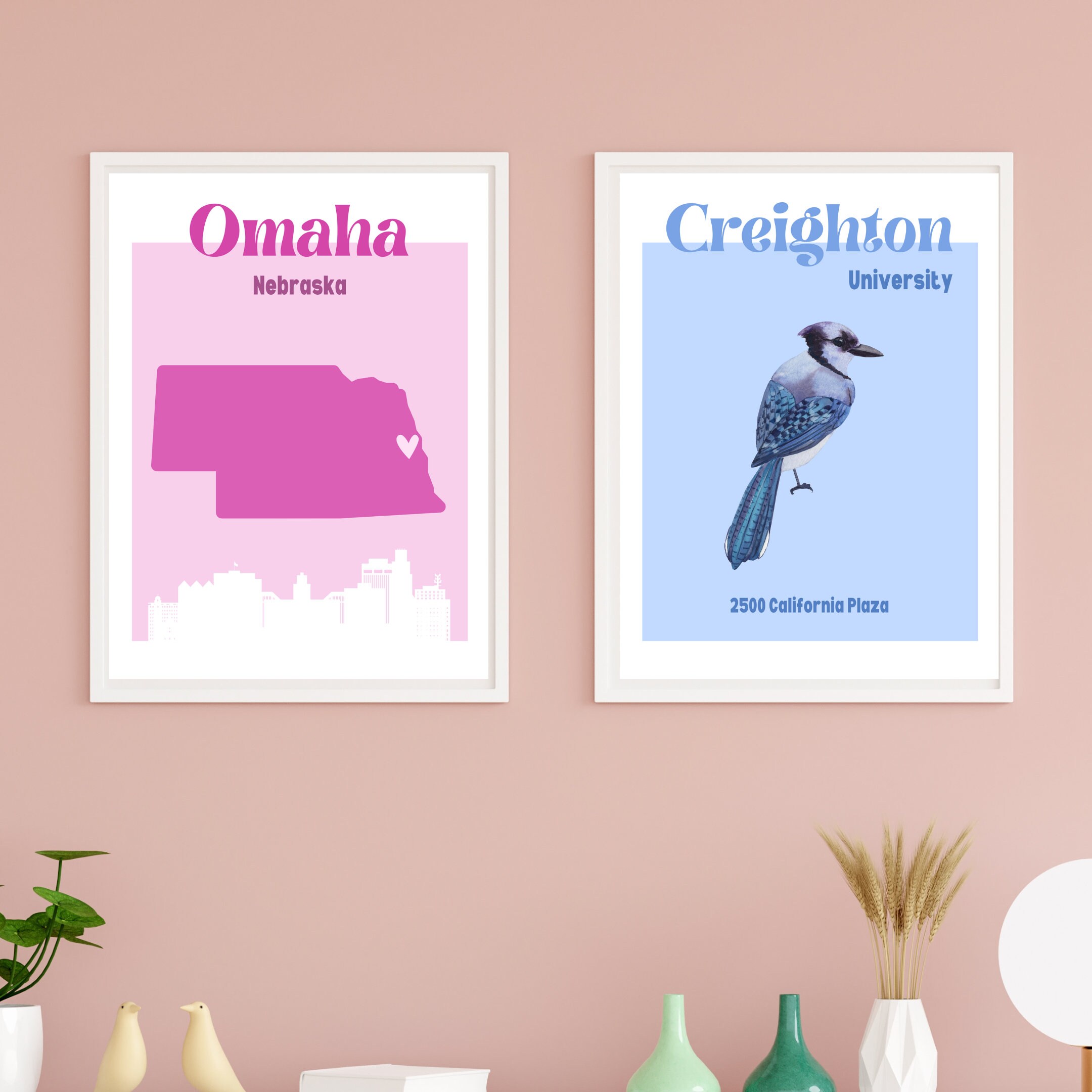 Creighton University Wall Decor, Colorful Posters, Pack of 11 - Etsy