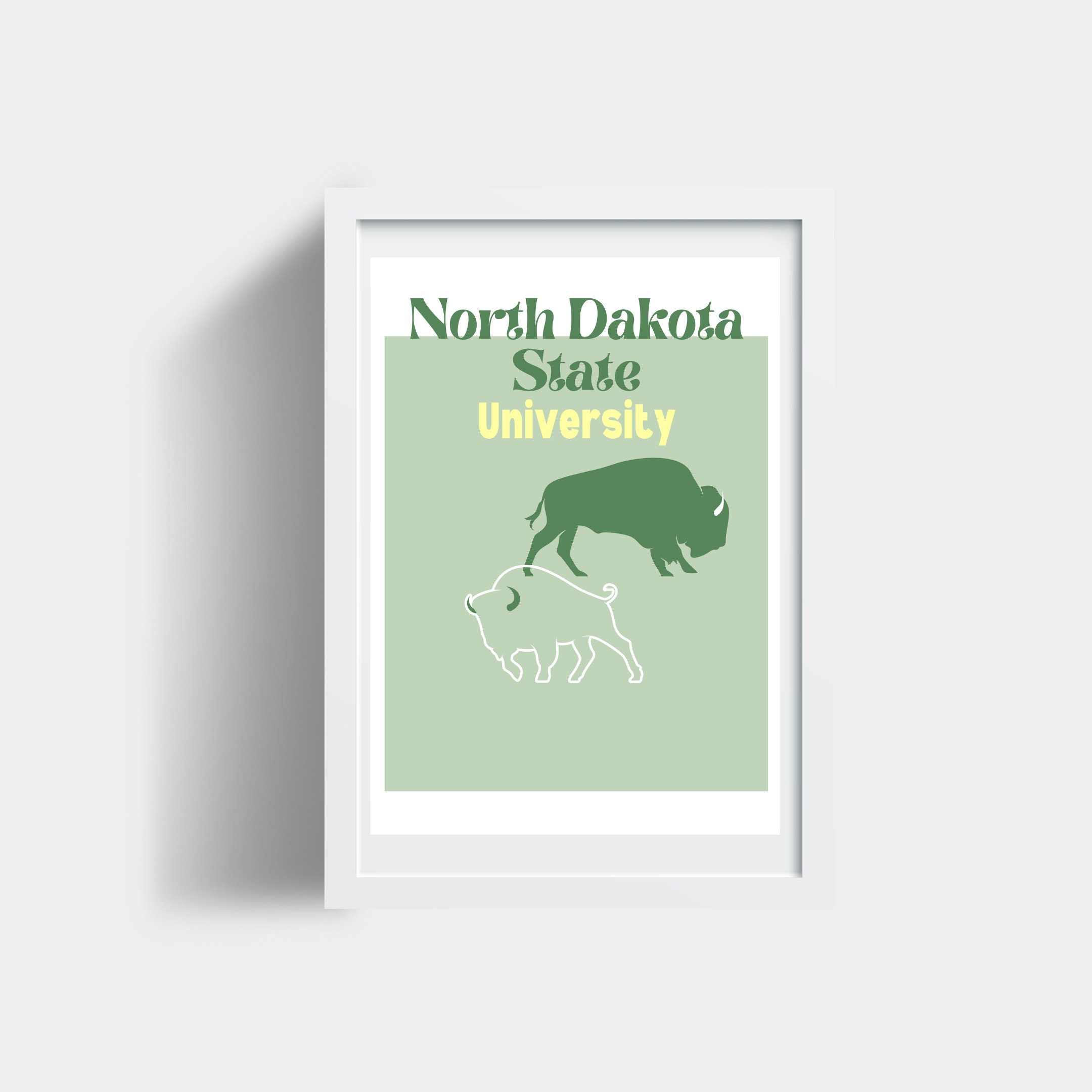 NDSU Posters, Pack of 3, Digital Download, Apartment Decor - Etsy