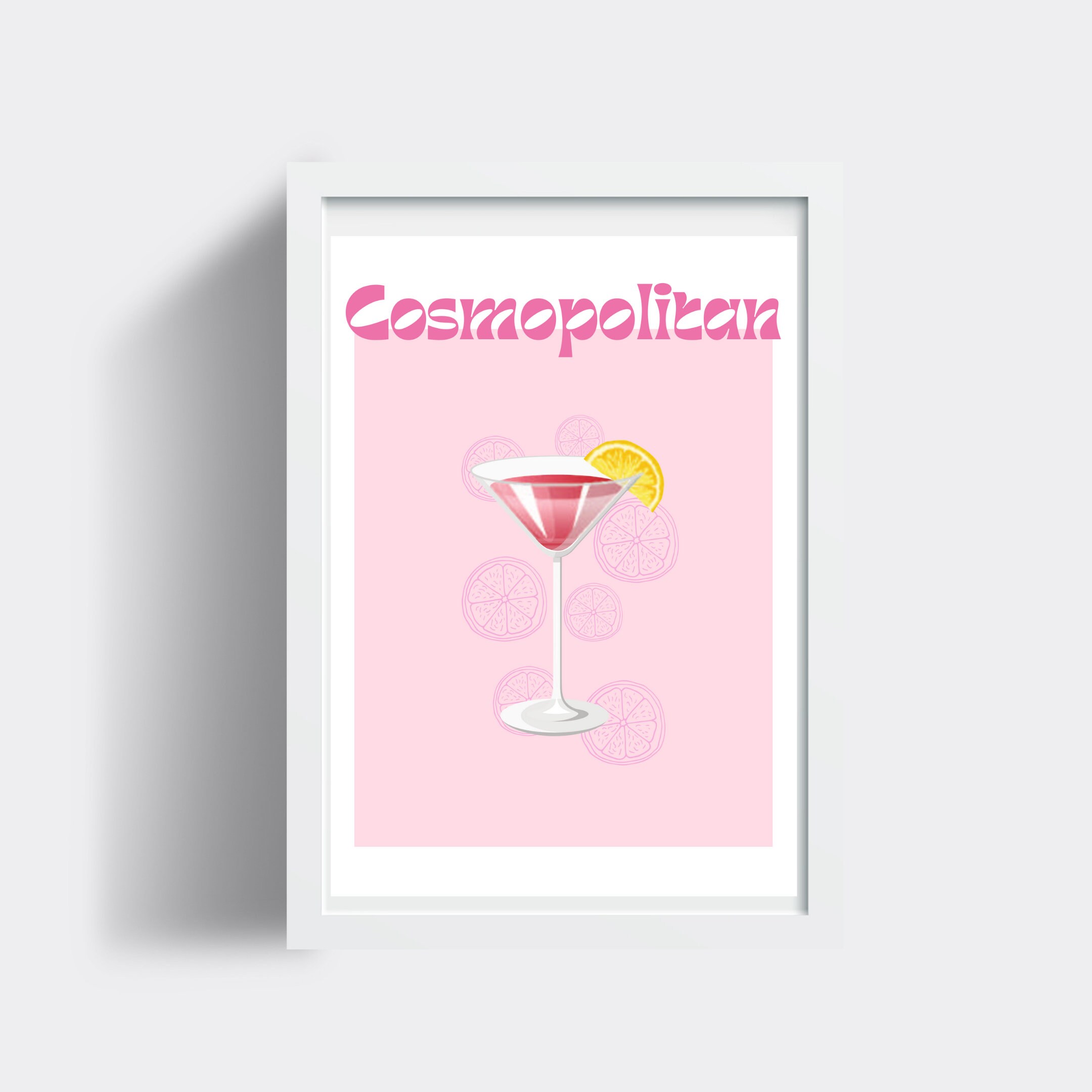 Colorful Bar Cart Posters, Pack of 6 - Etsy