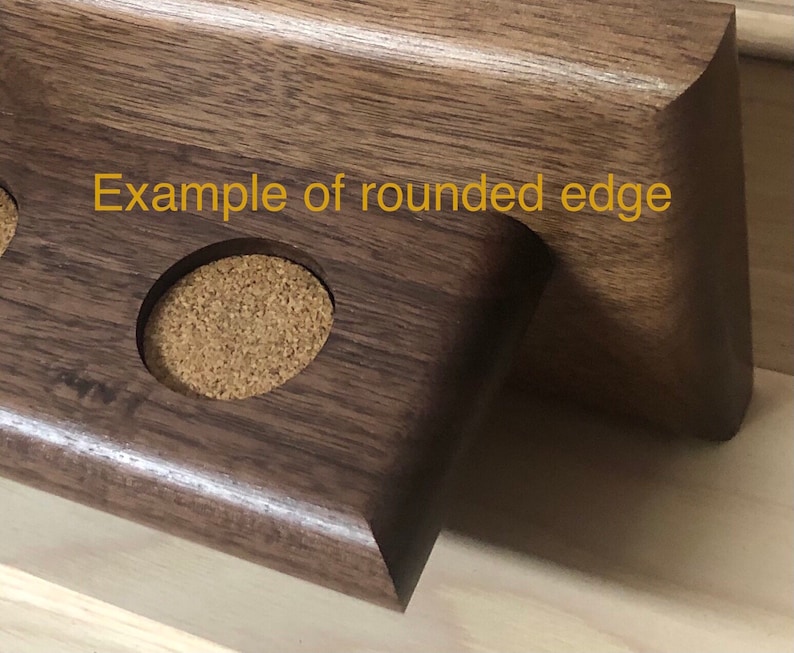 Solid Wood Pool Cue Rack / Holder 6 Cue Wall Mount oak | Etsy