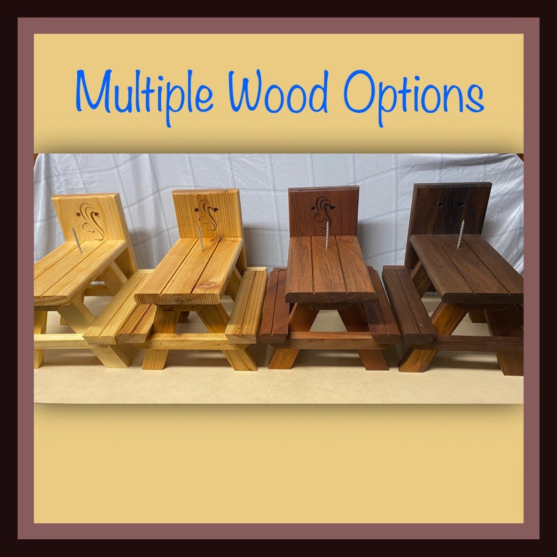 Solid Wood Bird Table - Etsy