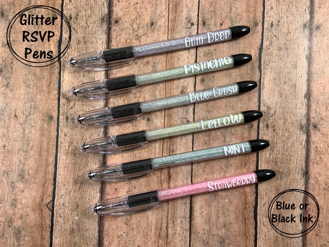 Pentel RSVP Glitter Pen, RSVP Pen, Ballpoint Pen, Gift for Child ...