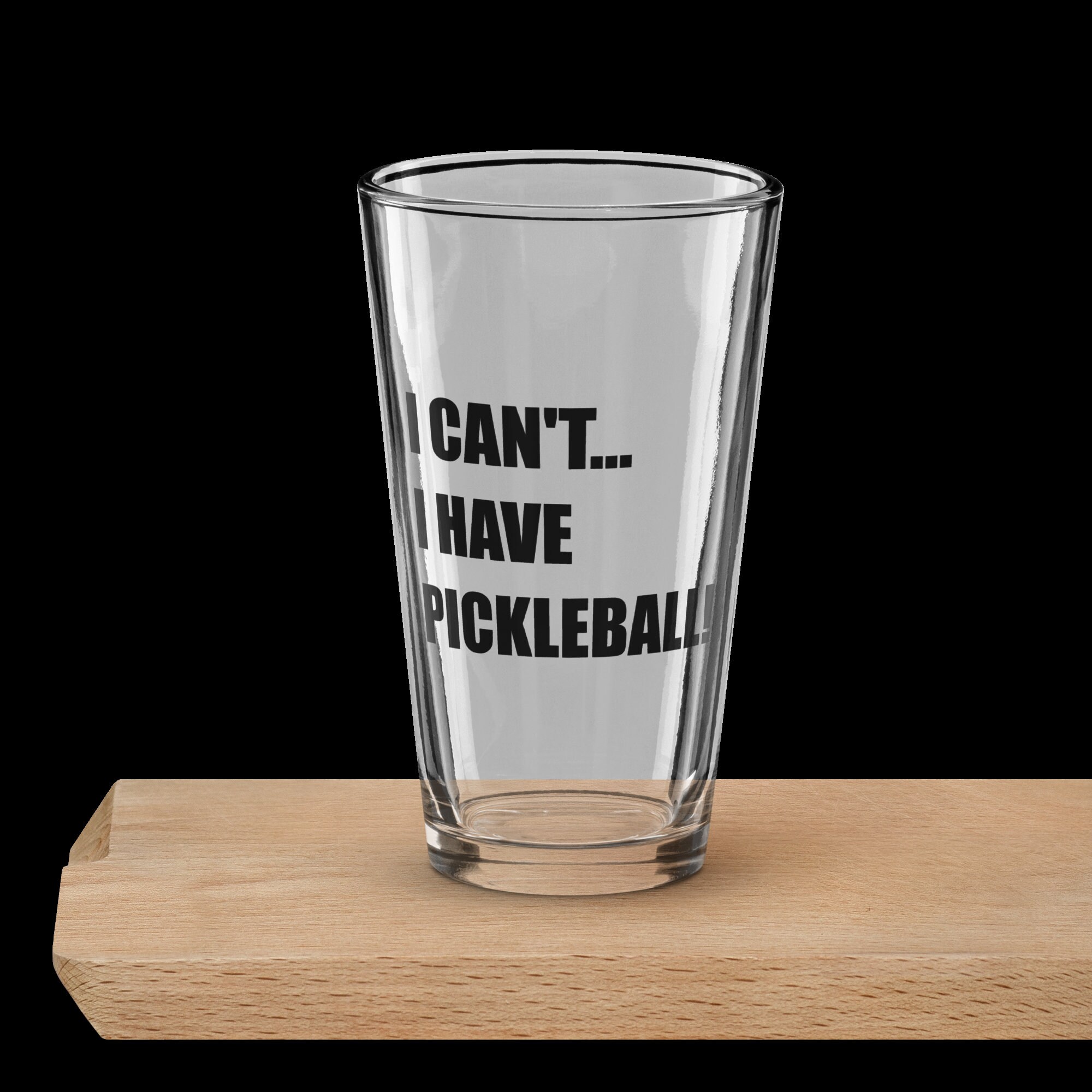 Pickleball Beer Glass, Pickleball Enthusiast Gift, Pickleball Player ...