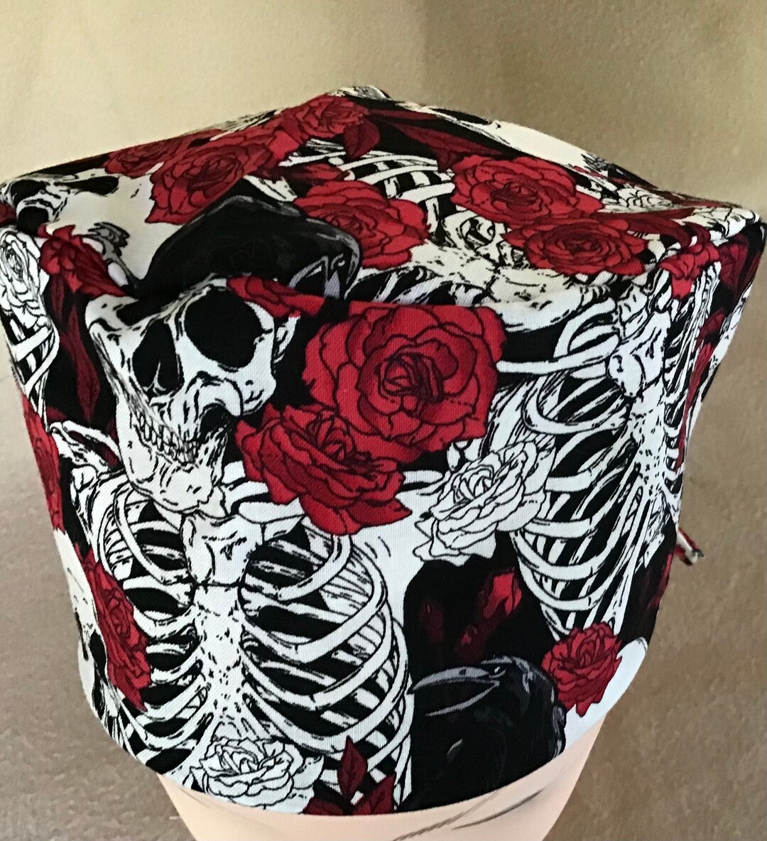 Skull Caps Skull and Bones - Etsy