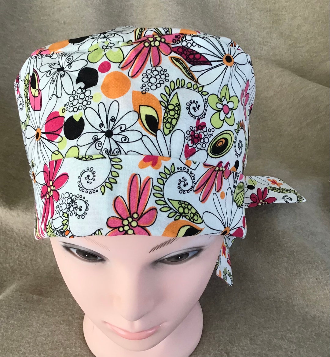 Surgical Scrub Cap Pixie Style - Etsy