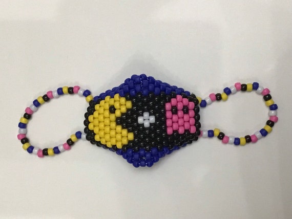 Pac-man Kandi Mask - Etsy