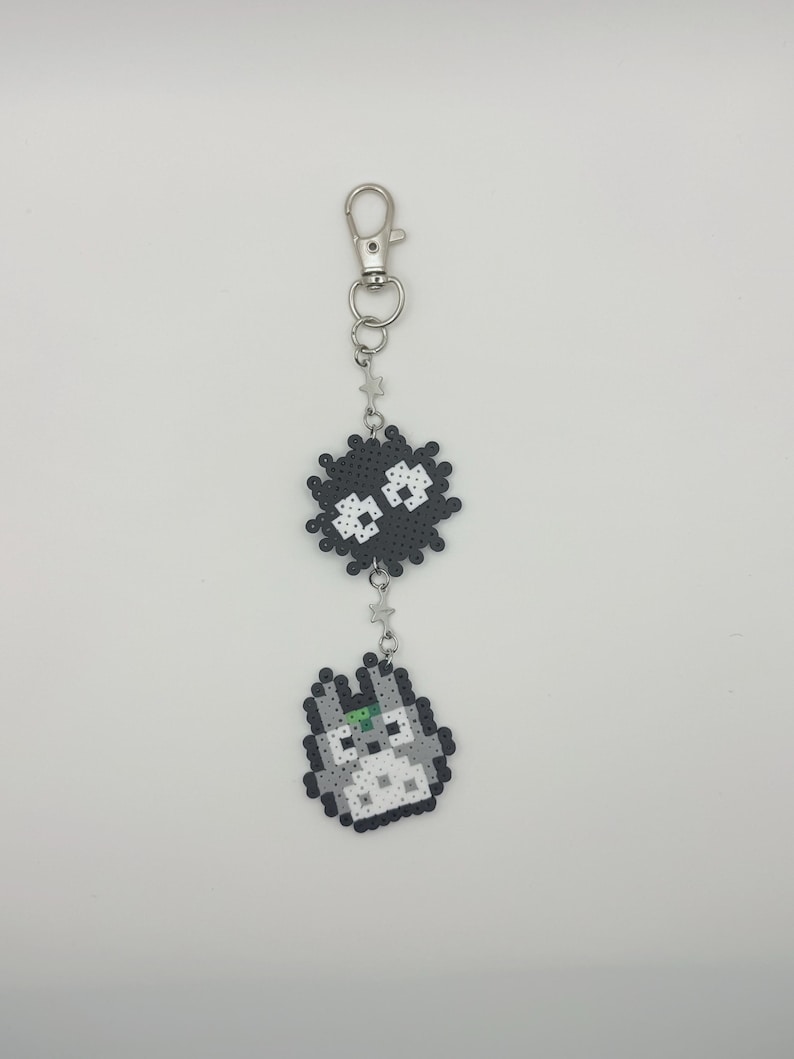 Customizable Perler Bead Pixel Art Keychains | Anime | FNAF | Video ...