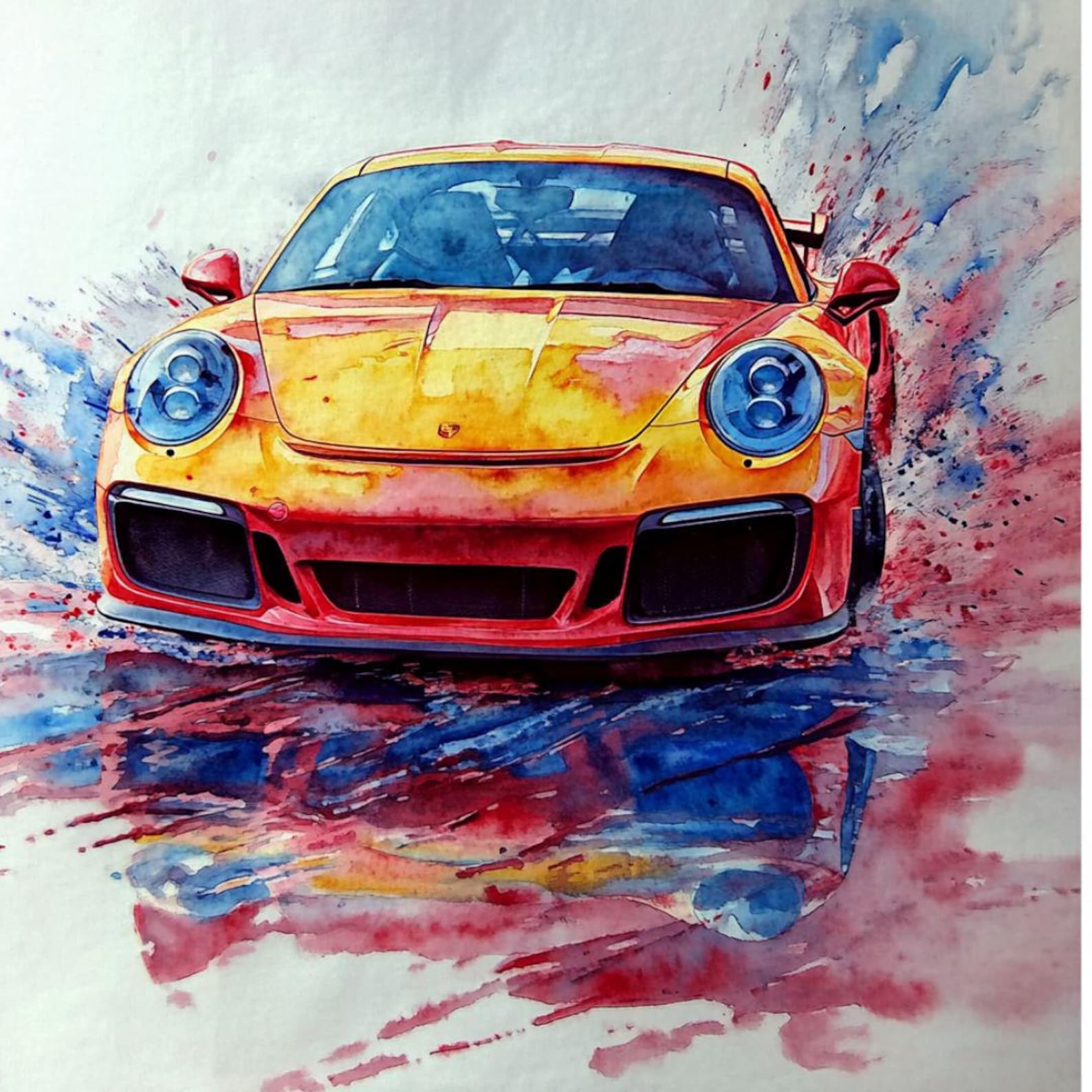 Porsche Wall Art - Etsy