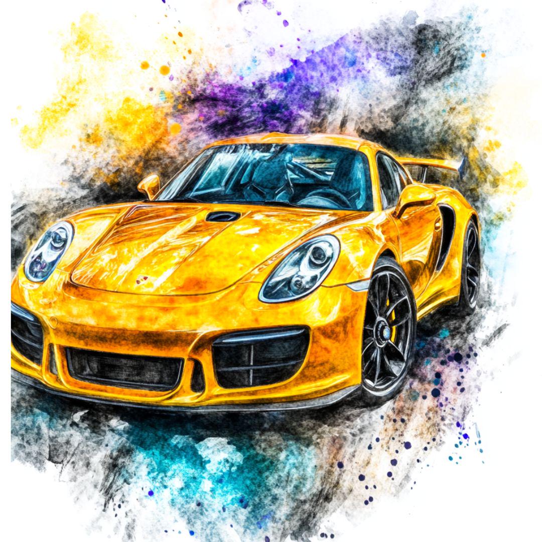 Porsche Wall Art - Etsy