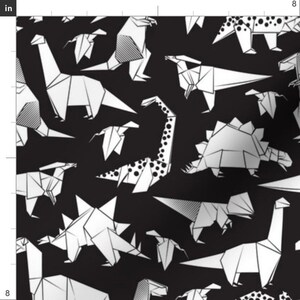 Jurassic Origami Print | 3D Face Mask | 3 Layers of High Quality 100% ...