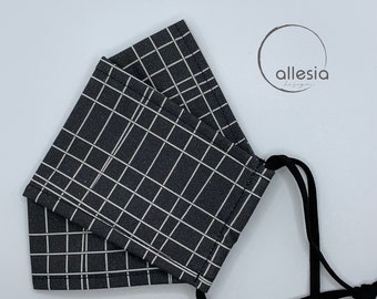 Grid Face Mask - Etsy