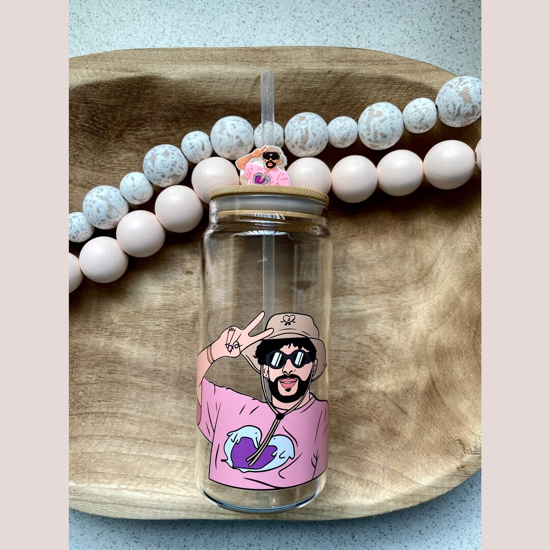 Bad Bunny Cup Un Verano Sin Ti Glass Can - Etsy