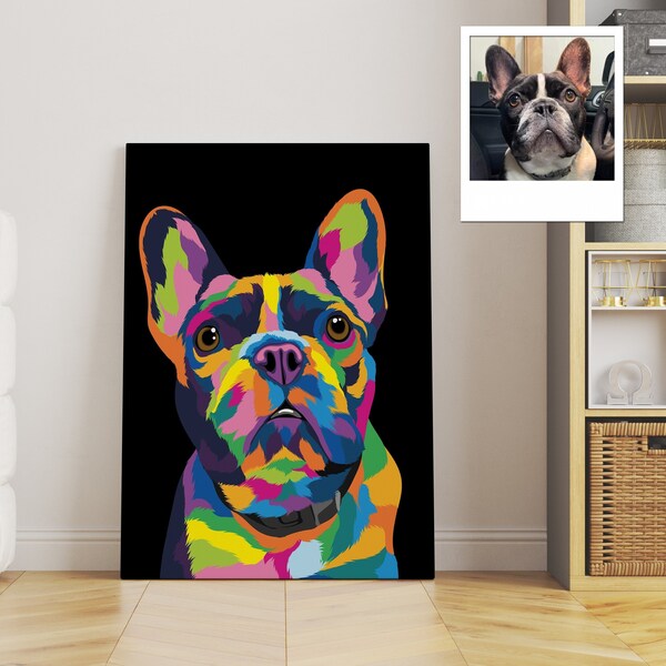 Pop Art Pet Portrait - Etsy