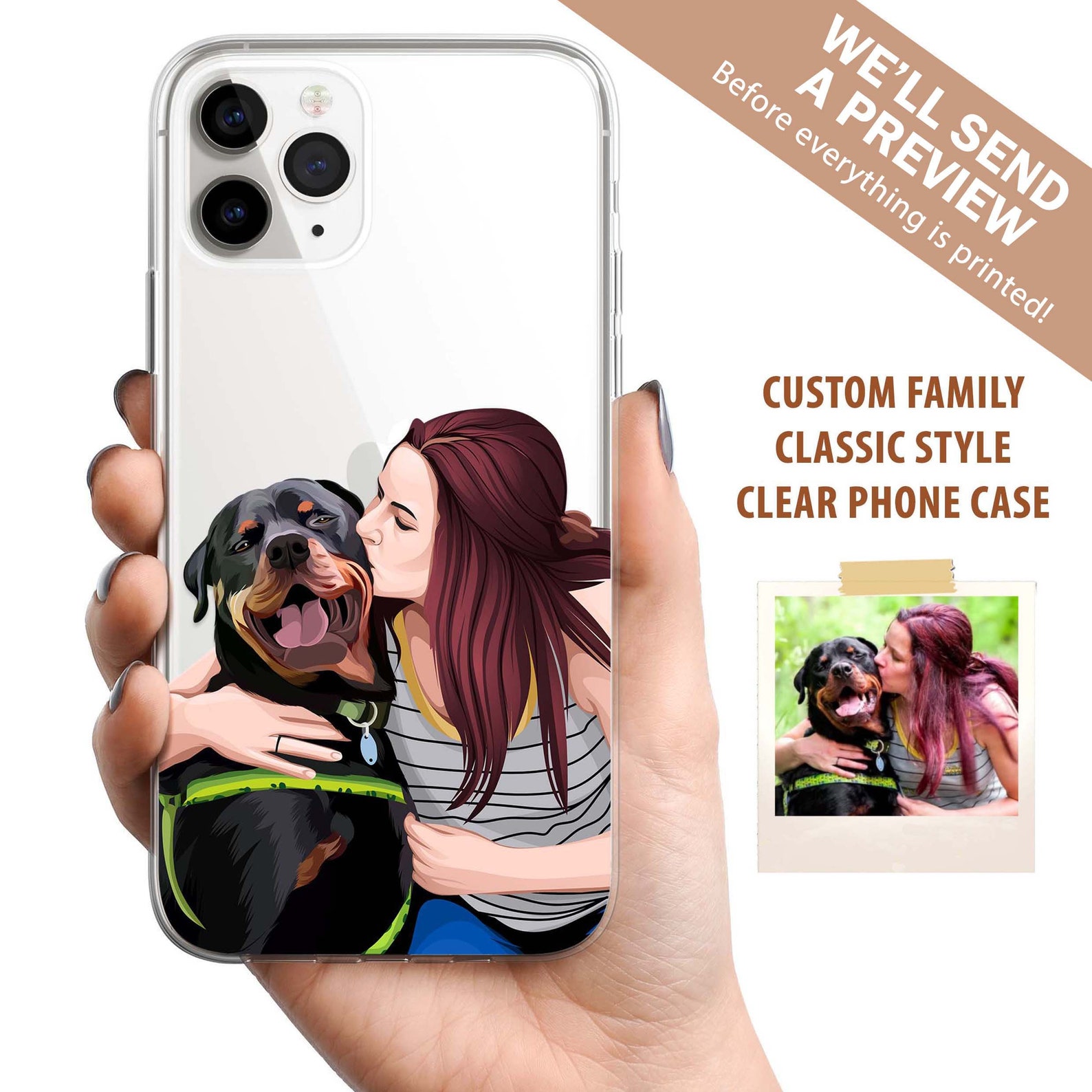 Custom Family Phonecase Personalized Phonecase Custom iPhone | Etsy