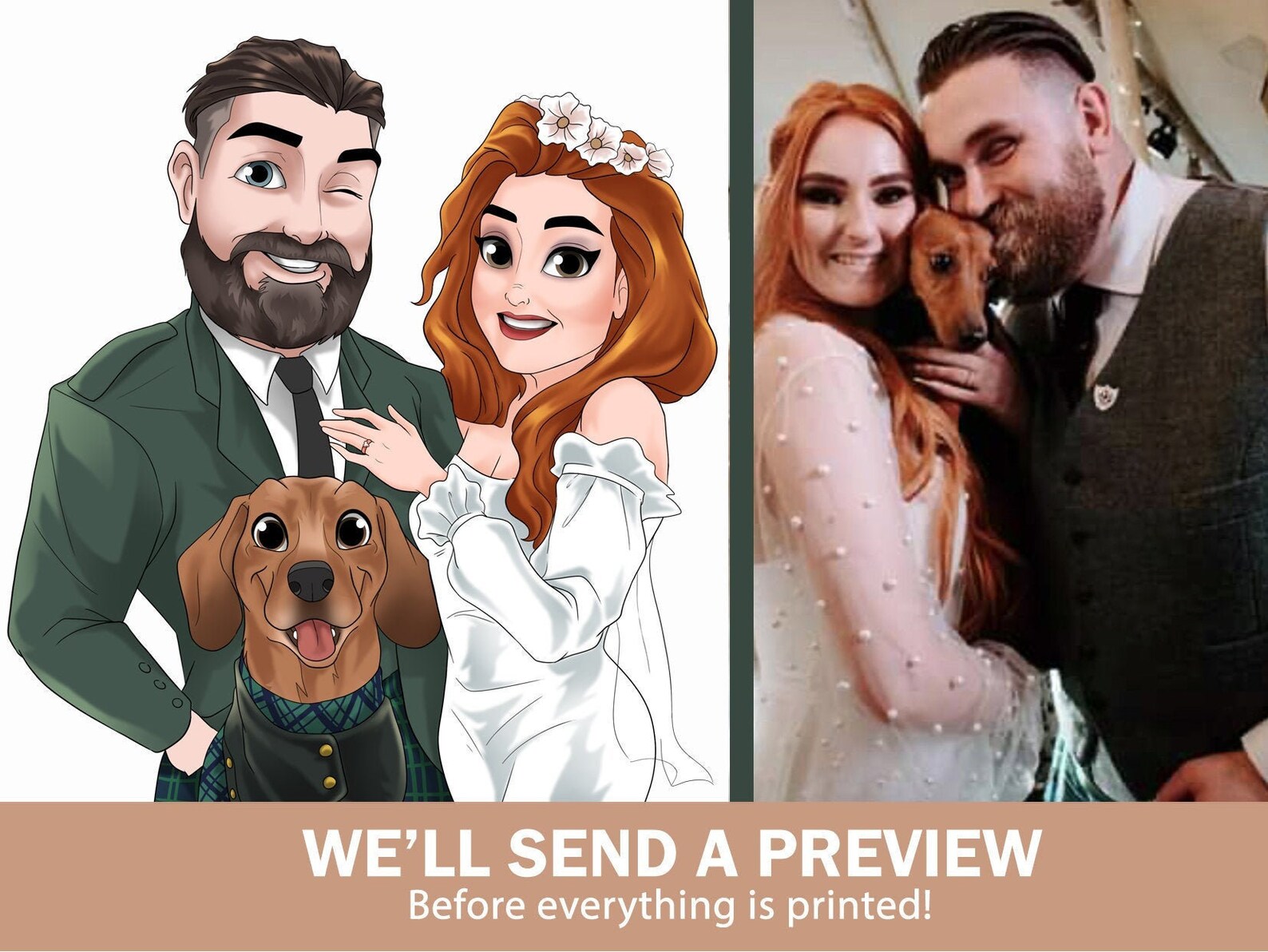 Couple Cartoon Style Portrait Custom Cartoon Portrait Cartoon - Etsy UK