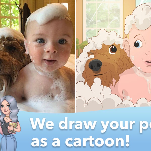 Pet Disneyfication - Etsy