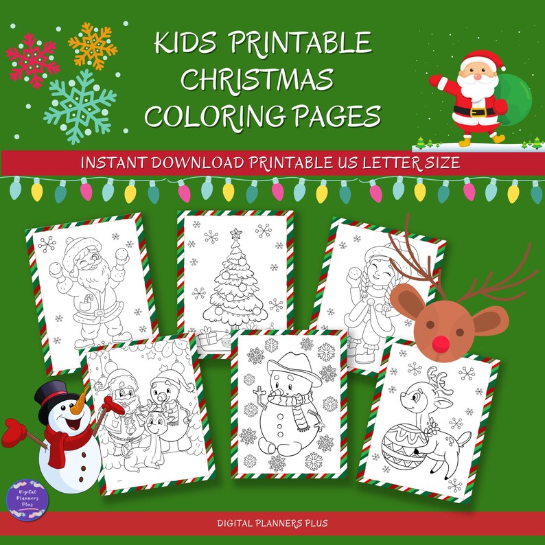 Kids Printable Christmas Mazes and Solutions, Christmas Coloring Pages ...