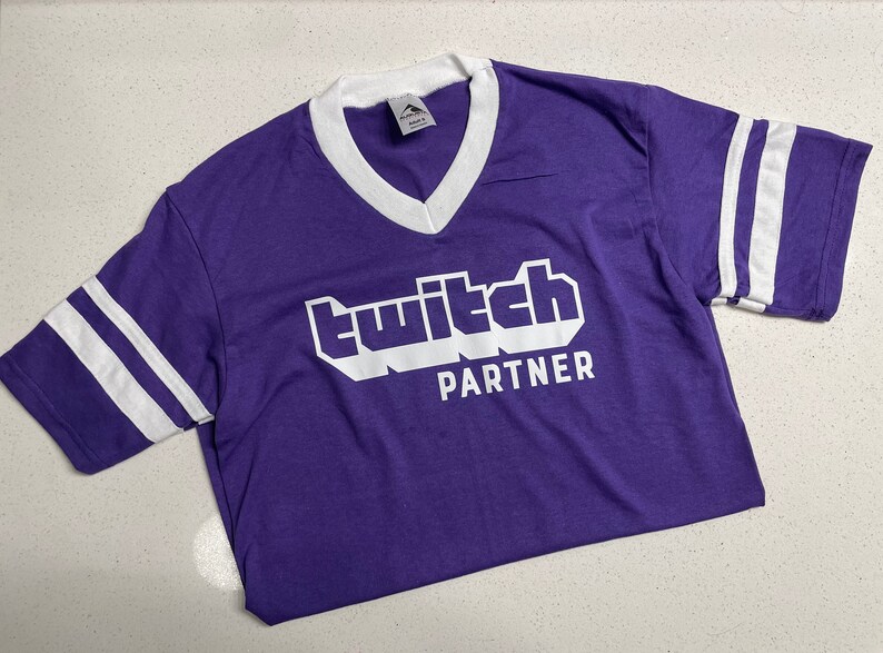 Twitch Partner Personalized Shirt Twitch / Streamer / - Etsy