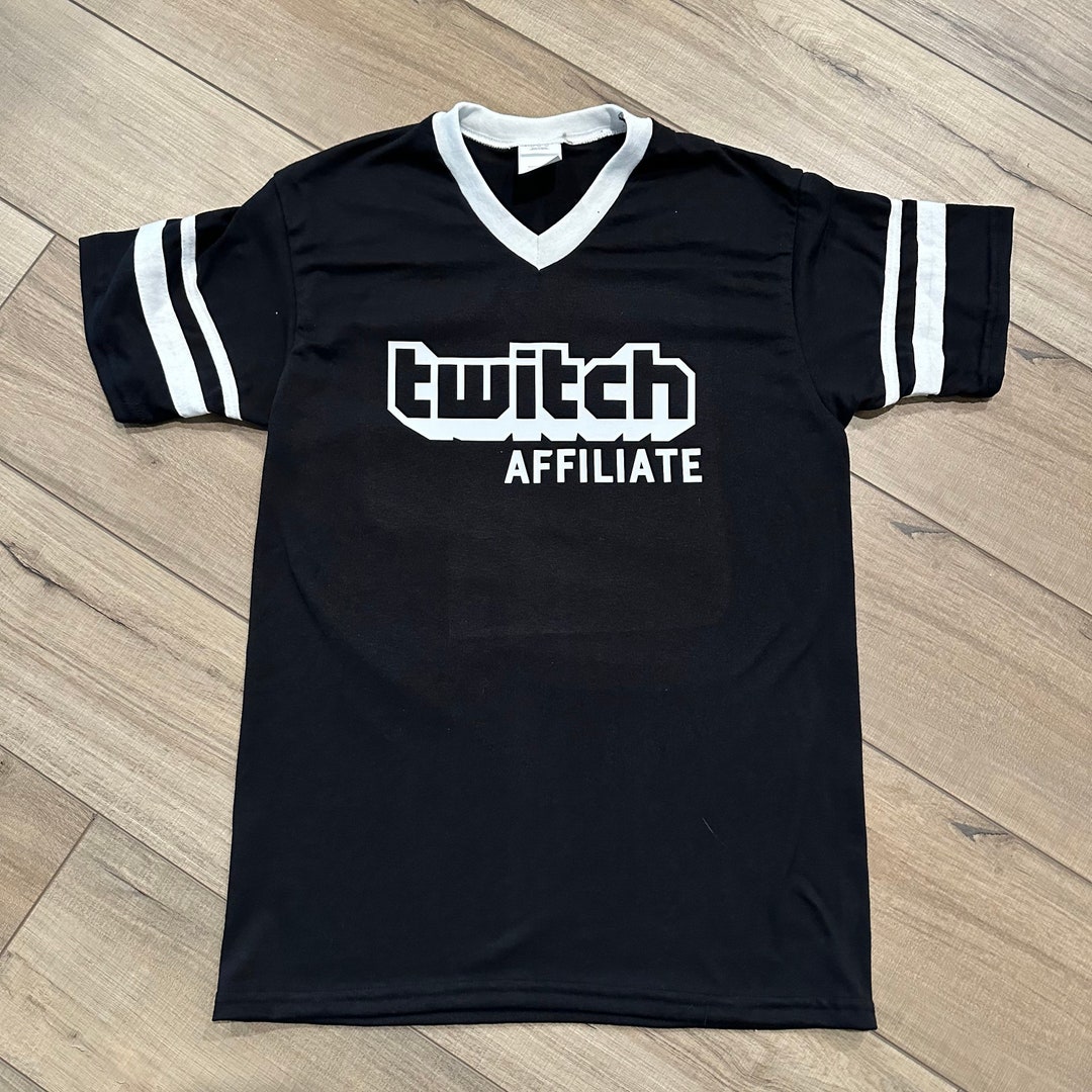 Twitch Affiliate Personalized Shirt Twitch / Streamer / Streaming ...