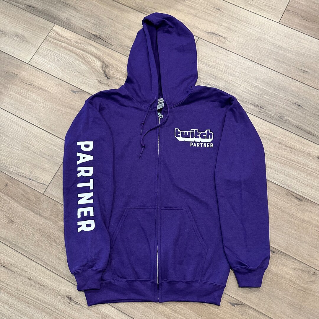 Twitch Partner Personalized Hoodie Twitch / Streamer / Streaming ...