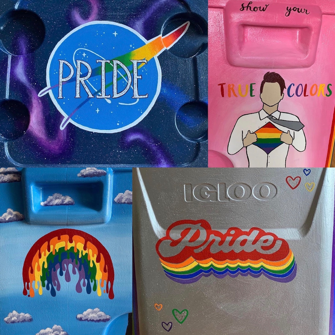 Personalized/custom Painted Cooler - Etsy