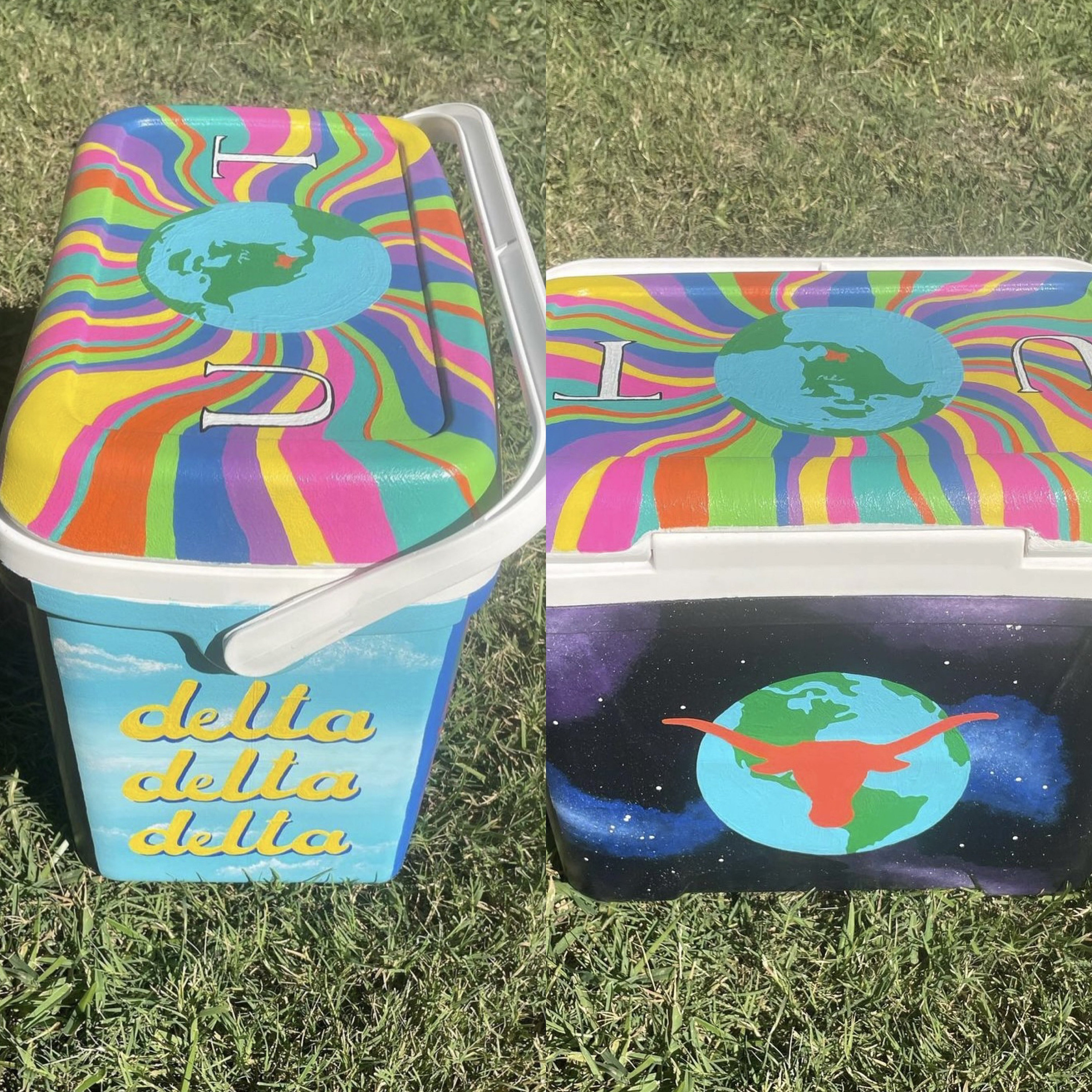 Personalized/custom Painted Cooler - Etsy