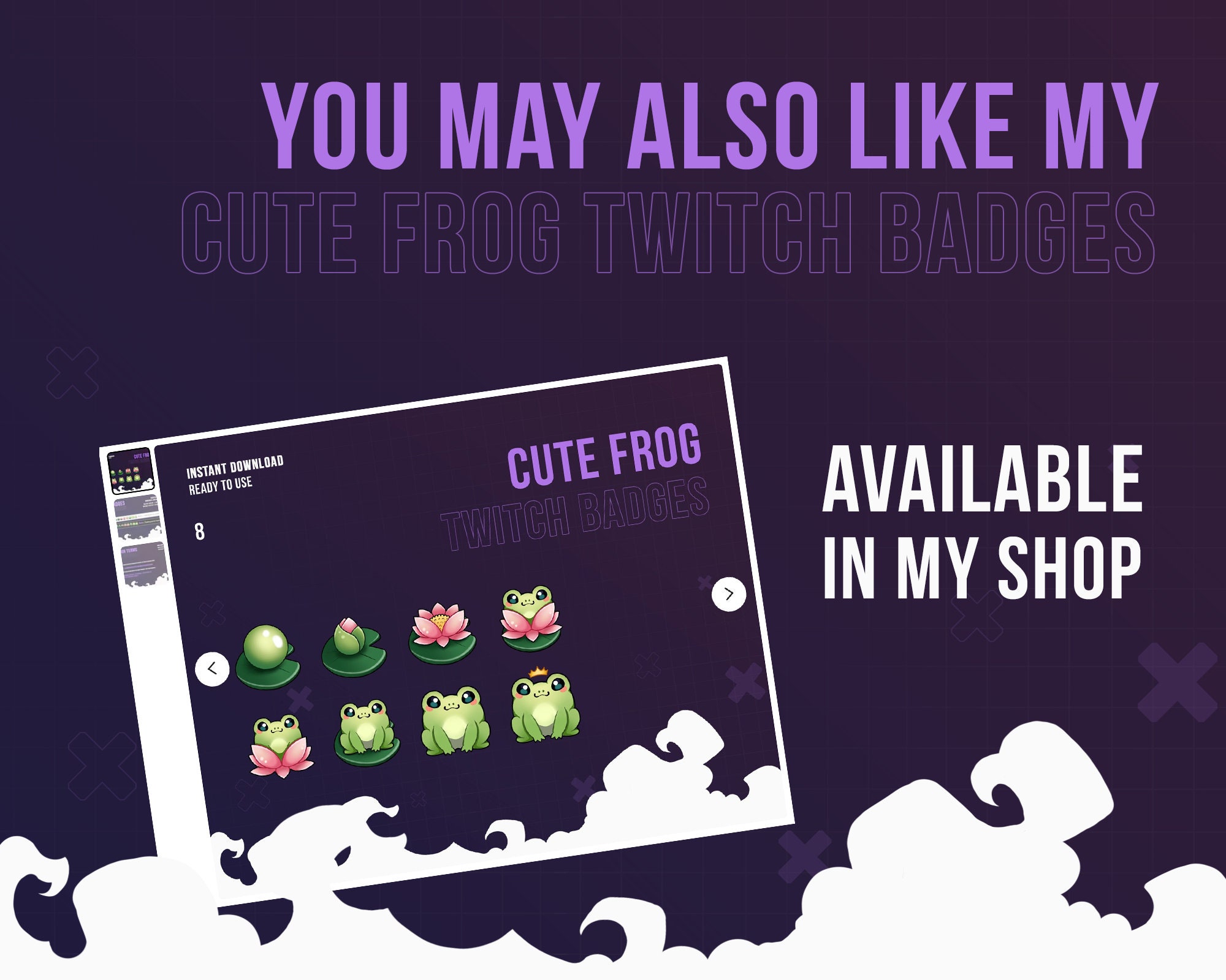 Cute Frog Twitch Emotes | Frog Emotes | Stream Emotes | Froggy | Twitch ...