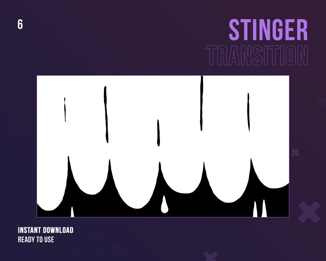 Animated Stream Transition | Water Twitch Transition | Stream Assets ...