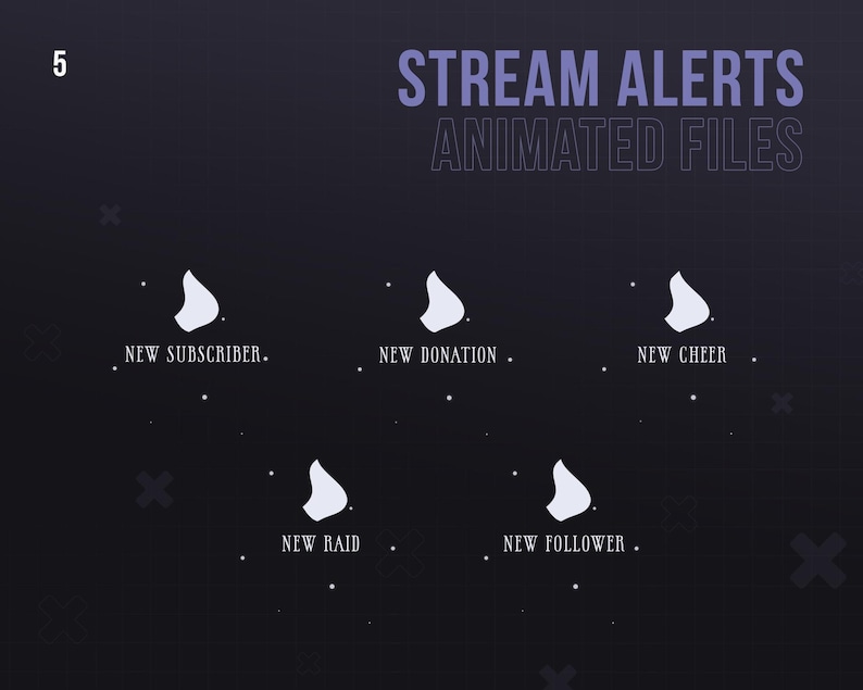 Dark Creatures Stream Pack | Animated Stream Overlays | Horror ...