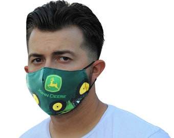 John Deere Face Mask | Etsy