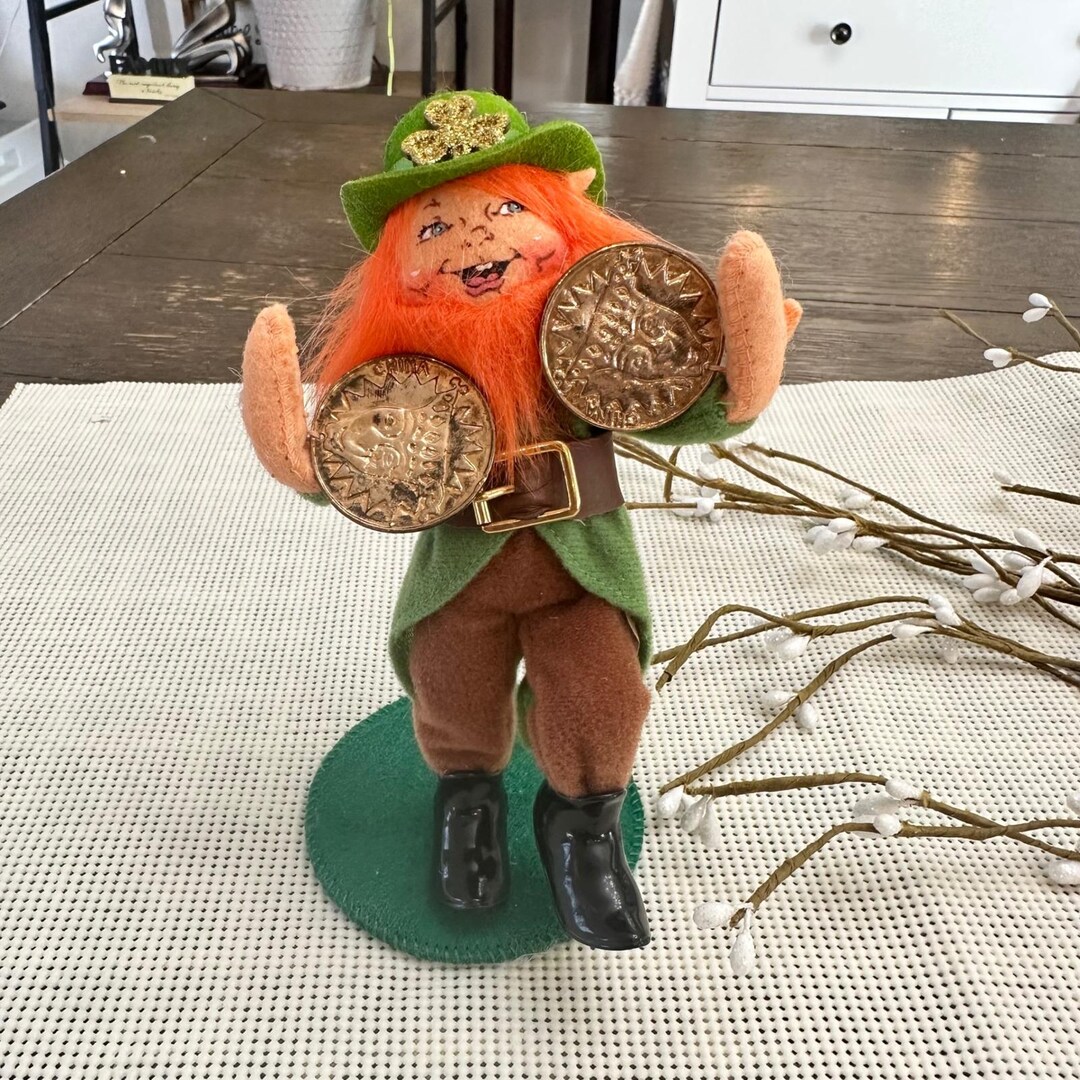 Annalee Mobilitee Dolls 1990s Lucky the Leprechaun Vintage - Etsy