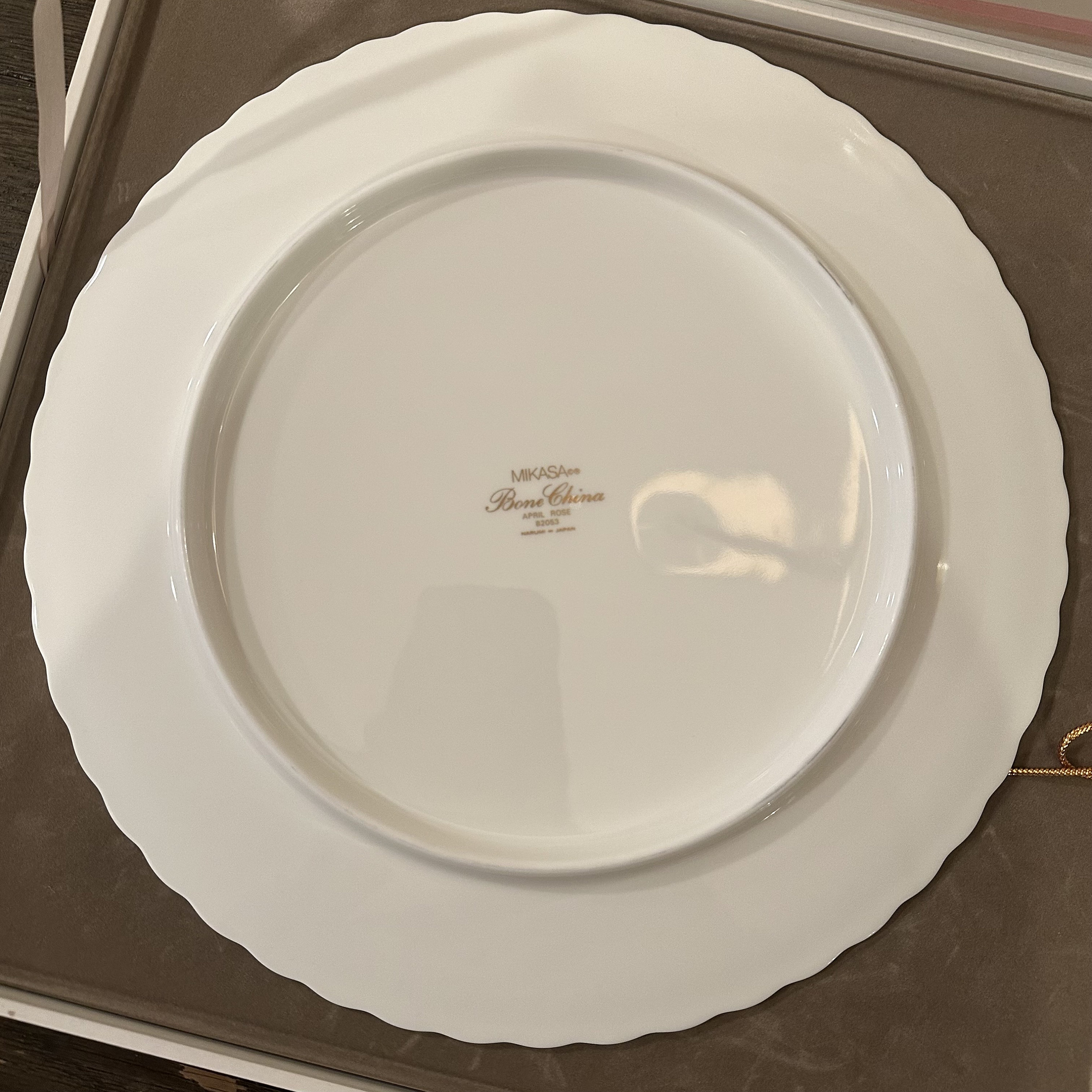Mikasa April rose Cake Server Plate & Slicer 1980s Vintage Bone China ...