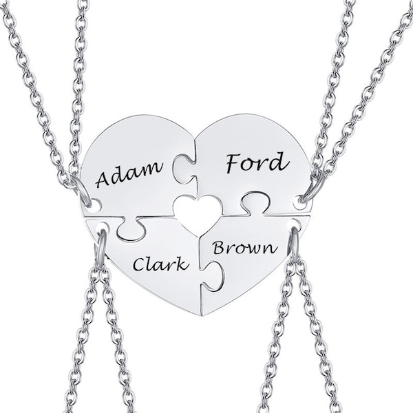 Custom Best Friends Necklaces - Etsy