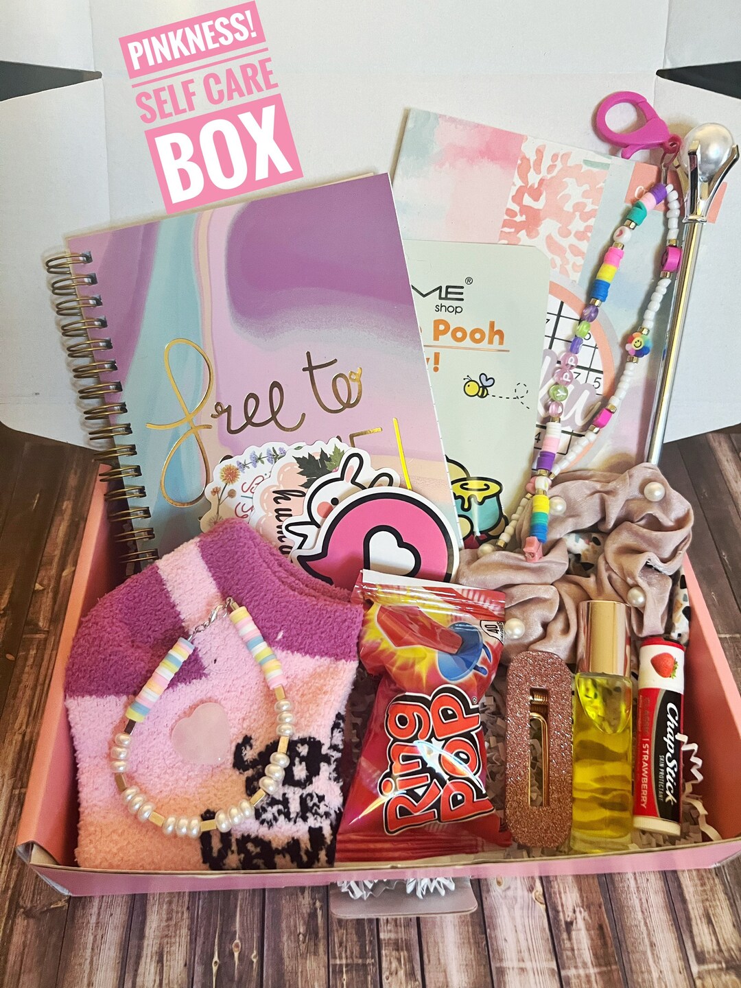 Pink Self Care Box | Gift Box | Self Care | Birthday Box | Teen Gift ...