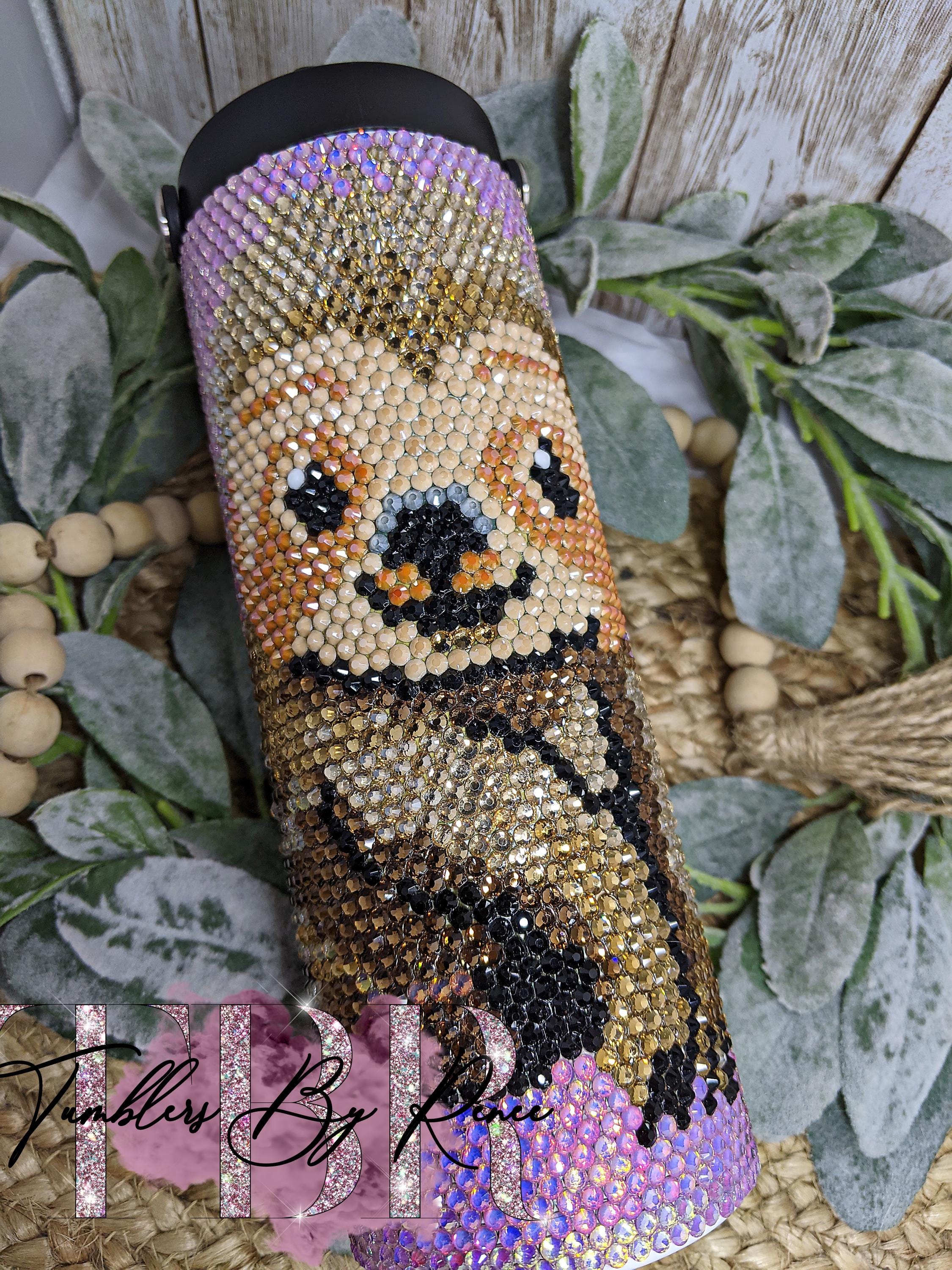 Cute Sloth Rhinestone Template 20 Oz. Skinny Straight Ss16 Stones ...